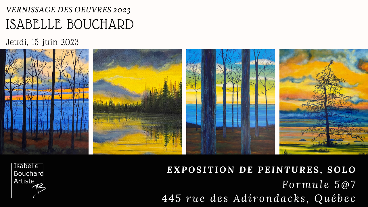 Exposition solo Isabelle Bouchard 2023